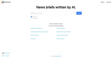 Bullet Points And 13 Other Ai Tools For News Summaries Bullet Points And 13 Other Ai Tools For News Summaries