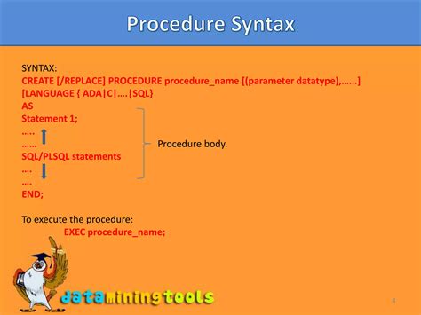 Oracle Procedures Pptx