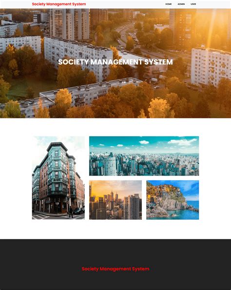 Society Management System Using Php And Mysql Society Management System Project