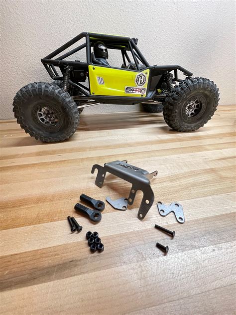 Wdw Axial Capra Chassis Mounted Servo Kit Stainless Steel West Desert Wheeler