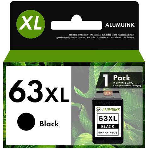 Hp 63xl Black Ink Cartridge Replacement For Deskjet Envy 4520