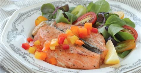 쉽고 간단한 일품요리 연어 스테이크