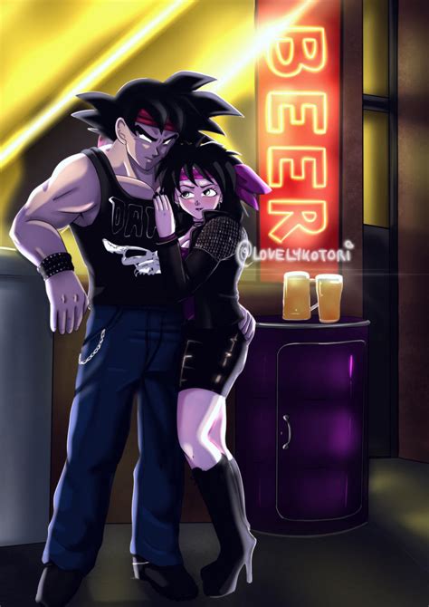 Commission Bardock X Gine Metalheads By Lovelykotori On Deviantart