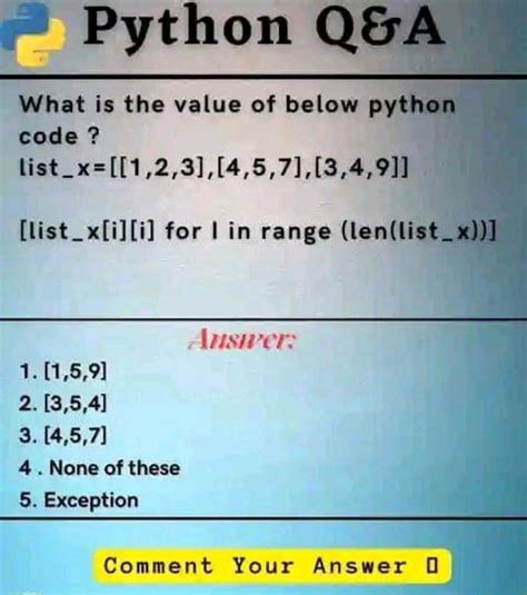 Quiz For Python Developers Answer The Question To Improve Your Learning