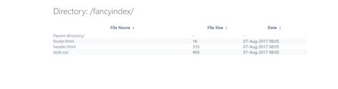 Github Drklee3nginx Fancyindex Minimal Minimal Nginx Fancyindex Theme