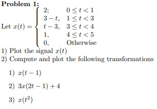 Solved Problem 1 Let Chegg Com