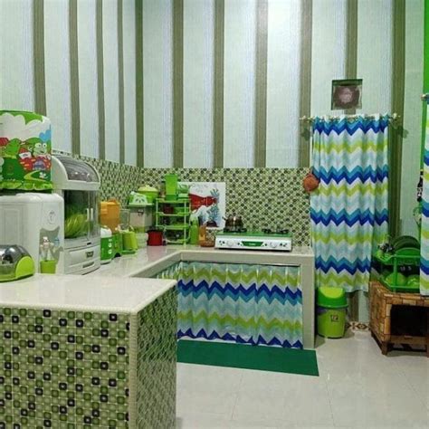 Dapur Minimalis Hijau Koleksi Gambar