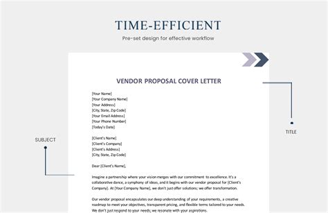 Vendor Proposal Cover Letter In Word PDF Google Docs Download Template Net