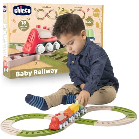 Chicco Eco+ Wesoła Kolejka Pociąg Tory 18 El. 18m+ - Chicco | Sklep ...