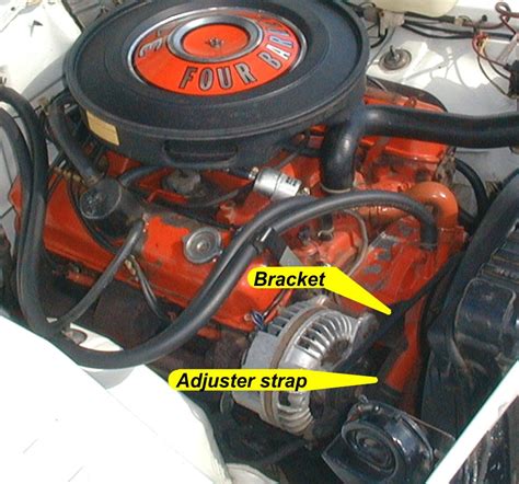 Mopar Small Block Alternator Mounting Bracket Kit 340 360 318 1970 Up Dart Cuda Ebay