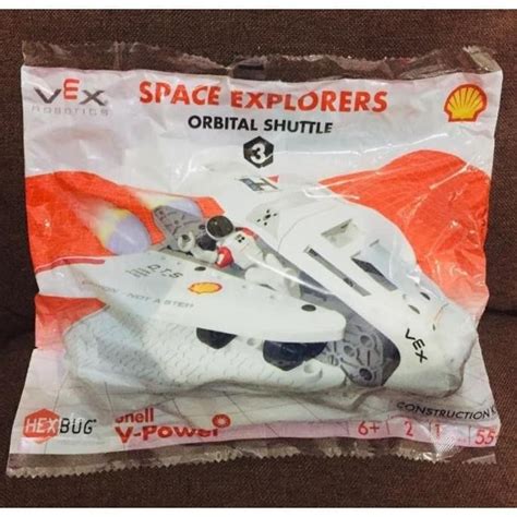 Jual Shell Power Space Explorers Orbital Shuttle Vex Robotics Hexbug Robot Shopee Indonesia