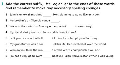 UNIT 3 GRAMMAR PAGE 14 Interactive Worksheet TopWorksheets