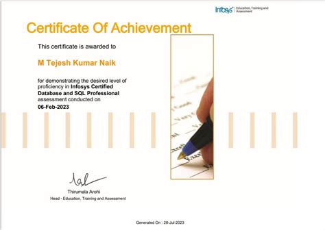 M Tejesh Kumar On Linkedin Sqldatabase Sqlcertified Mysql