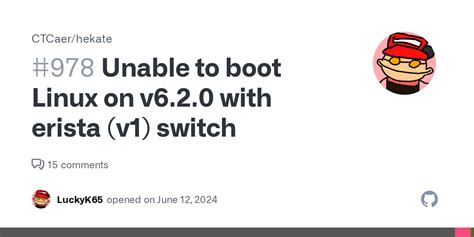Unable To Boot Linux On V620 With Erista V1 Switch · Issue 978