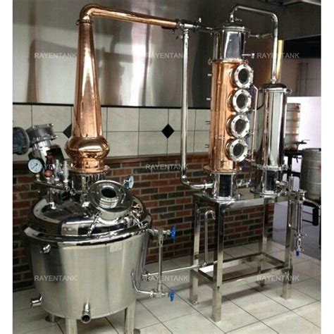 Proofing Parrot Cooling Water Outlet Copper Moonshine Column Reflux Still Whisky Wine Distiller