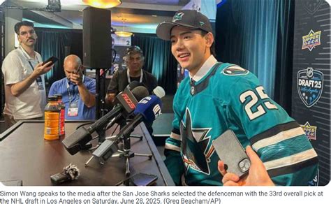 Simon Wang Makes History As Highest Drafted Chinese Player In Nhl