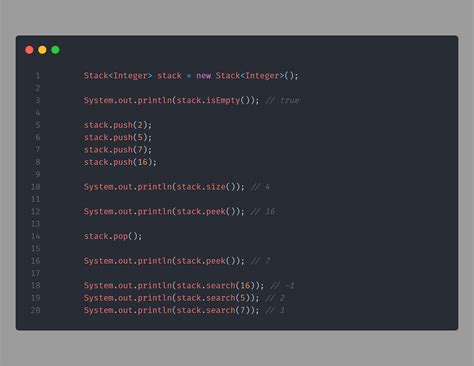 Java Stack Class Code Treats Weblogs Slideshow