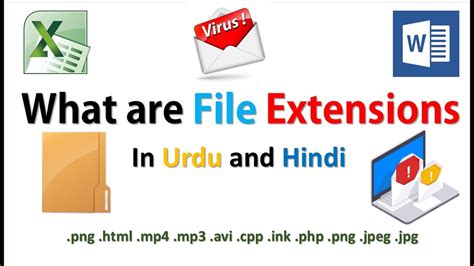 What Are File Extensions In Computer How To Find The Extension Of A File Youtube