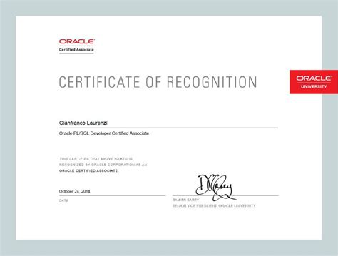 Oracle Pl Sql Developer Certified Associate Di Oracle Gianfranco