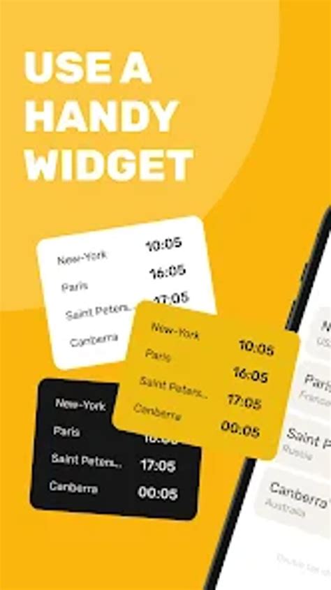 World Clock Widget Time Zone APK For Android Download