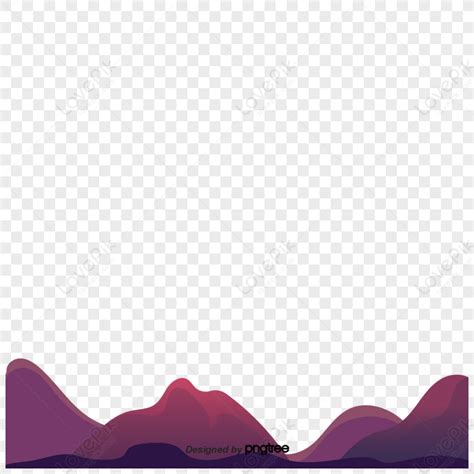 카톤 심색계 의 산봉우리 짙은 색 어두운 밤 정경 Png 일러스트 무료 다운로드 Lovepik