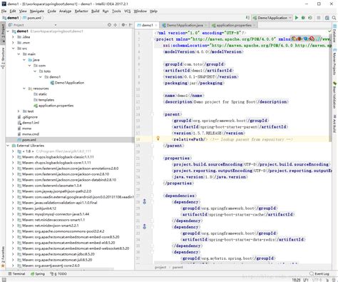 快速创建springboot项目：使用网页创建，使用idea的spring Initializr