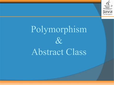 Inheritance And Polymorphism 2 Ppt