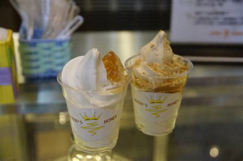 아이스크림 한때 인기였던 벌집이 올라간 소프트 아이스크림 인스티즈instiz 이슈 카테고리