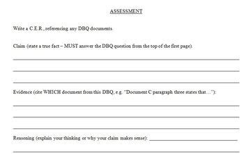 Adapting The Online DBQ Project For More Interactive And Engaging Lessons