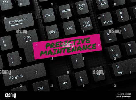 Conceptual Caption Predictive Maintenance Word For Predict When Equipment Failure Condition