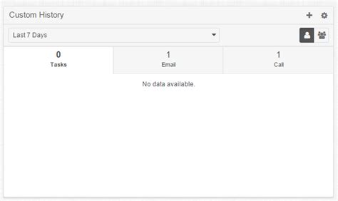 How Do I Modify History Dashlet From Meeting To Tasks In Account Module Dev Answers And Best