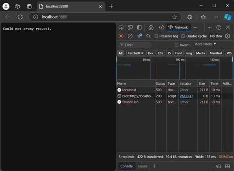 Netlify Dev Issue Could Not Proxy Request On Localhost Port 8888