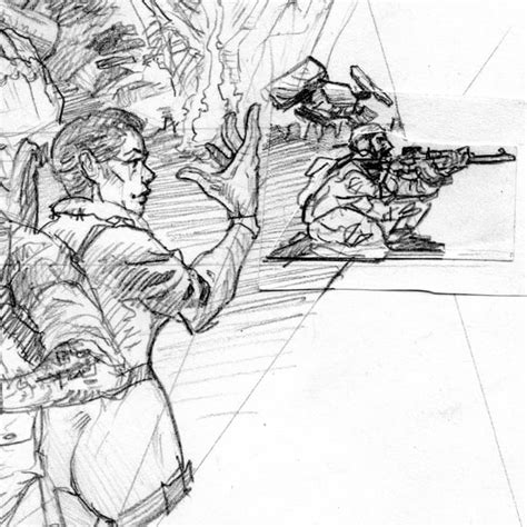 Some Of My Sketches For An Xcom2 Sticker R Xcom