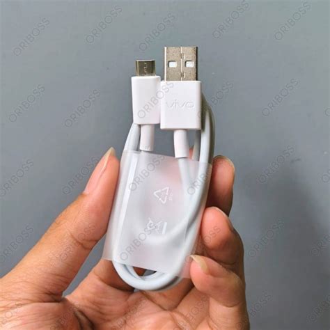 Jual Kabel Data Vivo Original Fast Charging Micro Usb Putih Shopee Indonesia