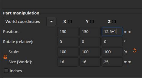 Allow Basic Arithmetic In Part Manipulation · Issue 10518 · Prusa3d