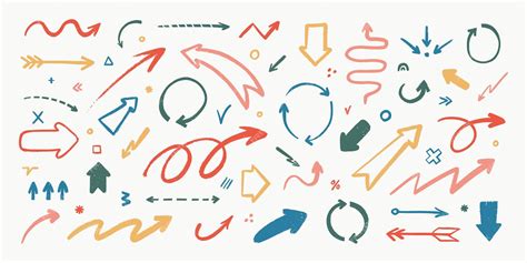 Premium Vector Abstract Arrow Icons Collection Concept