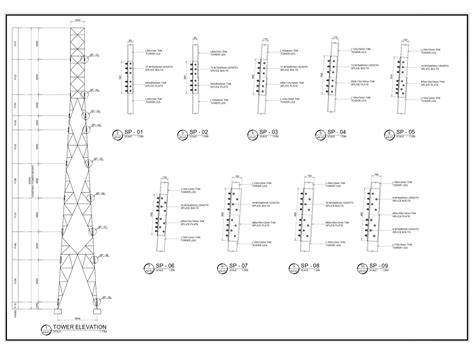 Telecom Tower Infrastructures As Built And Or Detailed Design Drawings