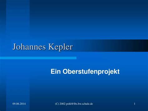 Ppt Johannes Kepler Powerpoint Presentation Free Download Id490366