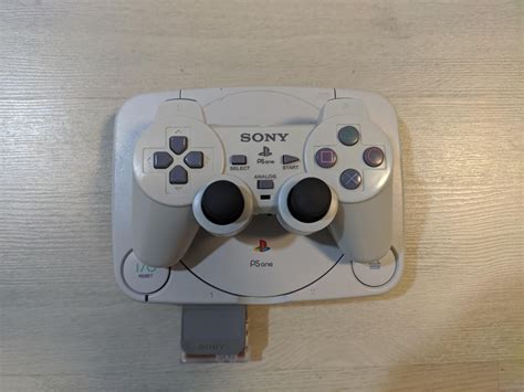 Wireless And Rechargeable Psone Controller Original Case Buttons Membrane R Psx