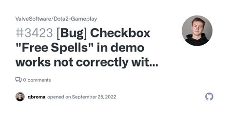 Bug Checkbox Free Spells In Demo Works Not Correctly With Rubicks Telekinesis · Issue 3423