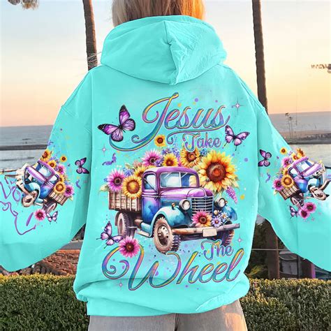 Jesus Take The Wheel Womens All Over Print Shirt At4080518