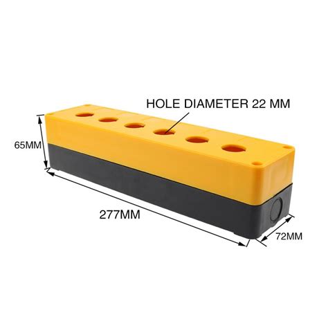 Bx6 Button Box Switch Box Six Hole Button Switch C Grandado