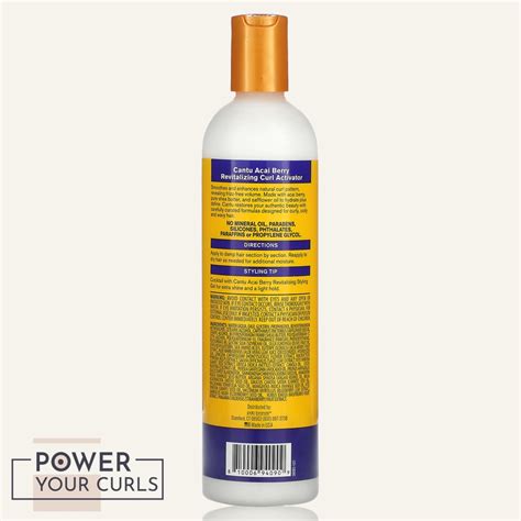 Acai Berry Revitalizing Curl Activator Power Your Curls