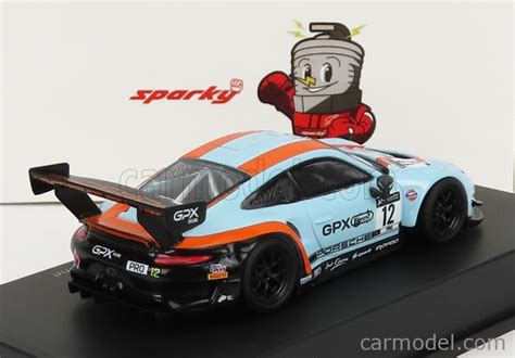 Spark Model Y202 Scale 1 64 Porsche 911 991 2 Gt3 R Team Gpx Racing N 12 The Diamond Light