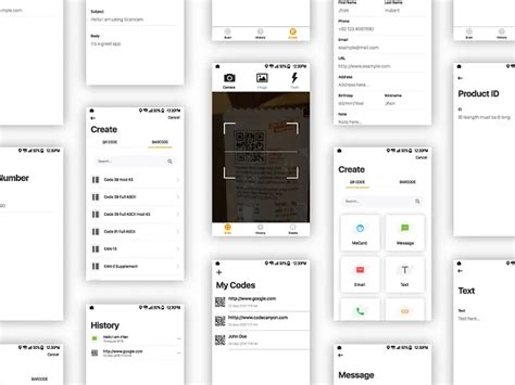 Qr Code Scanner Designs Themes Templates And Downloadable Graphic Elements On Dribbble