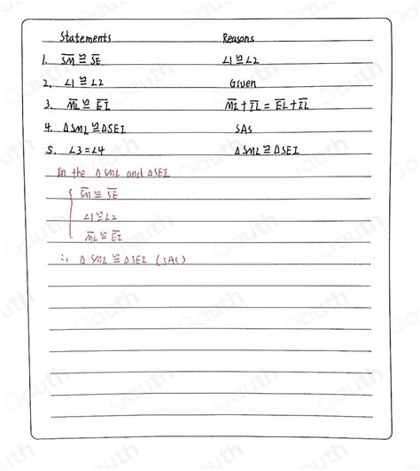 Solved Activity 3 Test Yourself Direction Write The Complete Proof