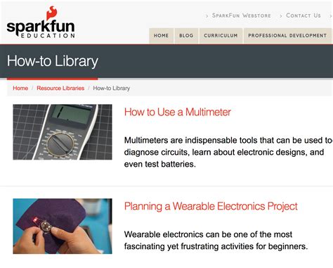 Sparkfun How To Library Wearables Arduino Etc
