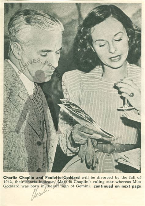 Paulette Goddard And Charlie Chaplin Great Dictator 1940 Charlie