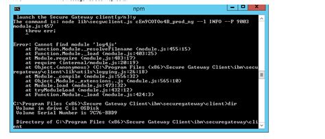 Ibm Cloud Bluemix Securegatway Installation Error On Windows Server 2012 R2 Stack Overflow