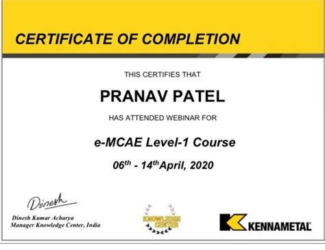 Pranav Patel On Linkedin Effective Utilisation Of Lockdown Period To Enhance My Knowledge In